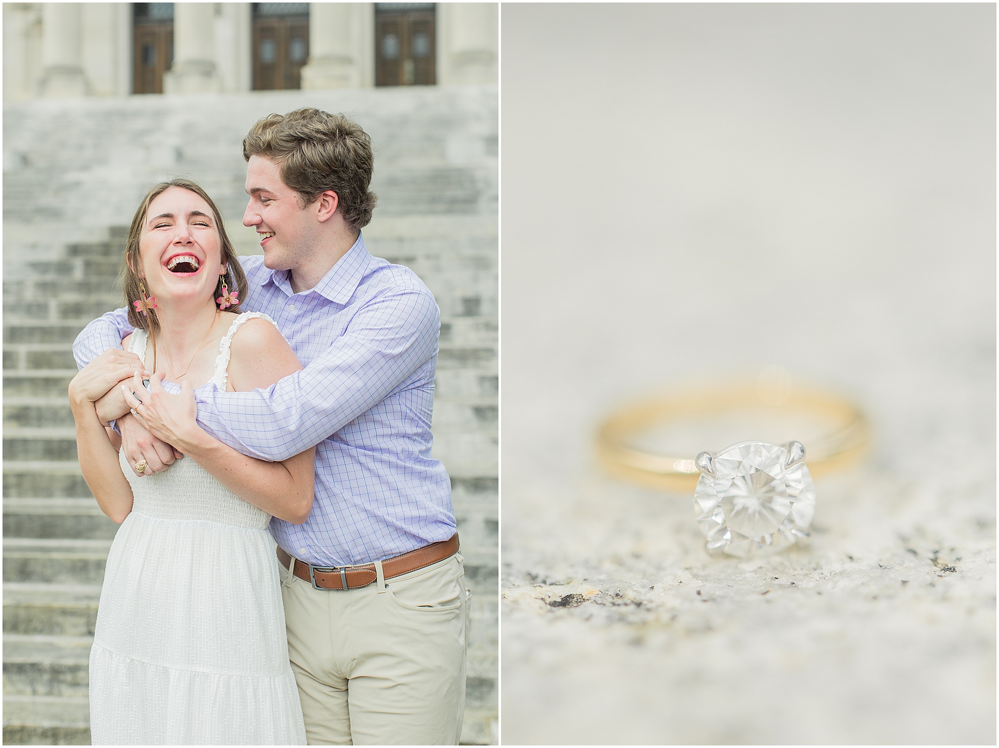 A Downtown Engagement Session in Jackson, Mississippi - Katelyn Anne ...