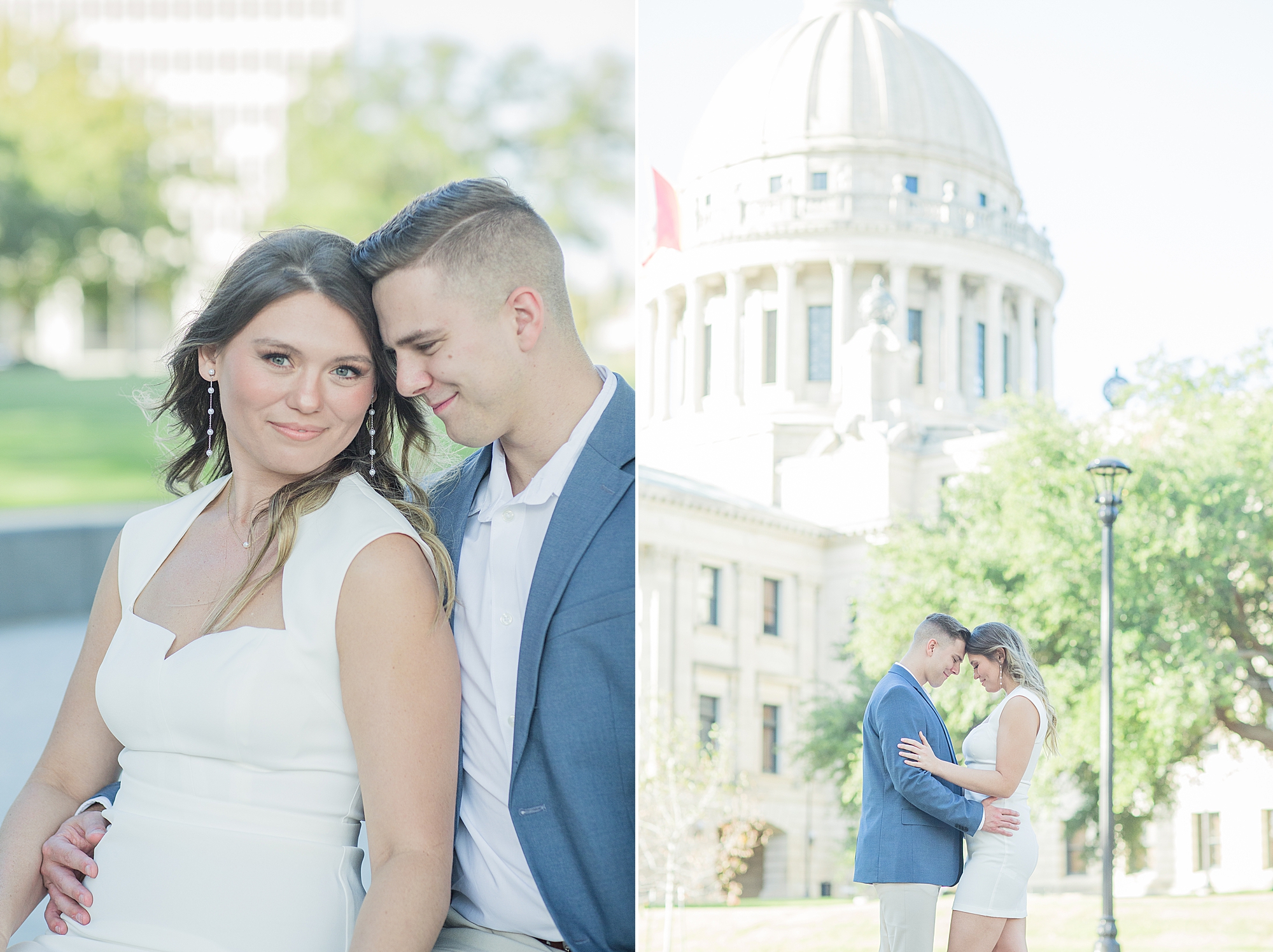 Fall Engagement in Downtown Jackson, Mississippi - Katelyn Anne Photography